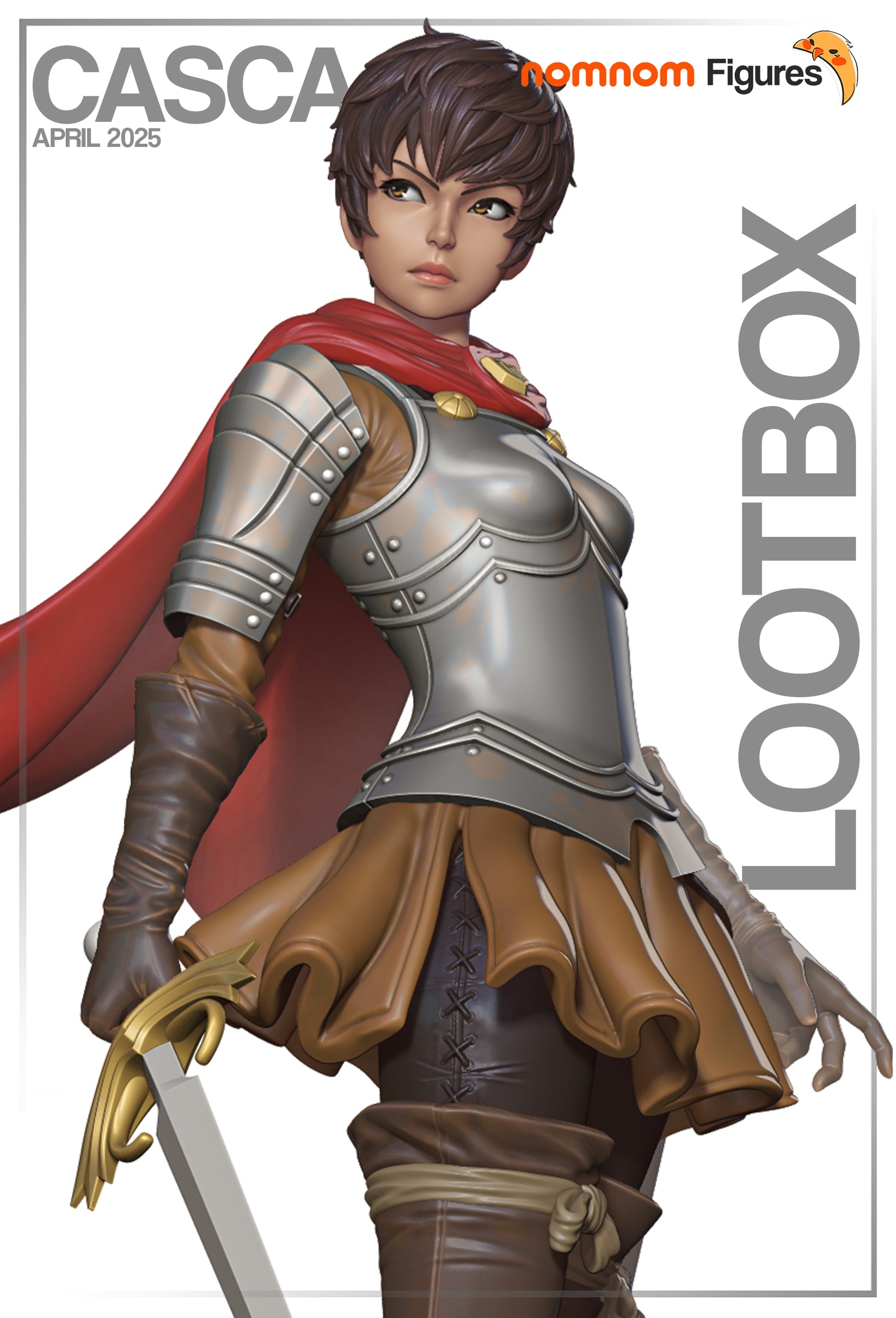 Nomnom Figures Casca - Berserk – Black Tails Workshop