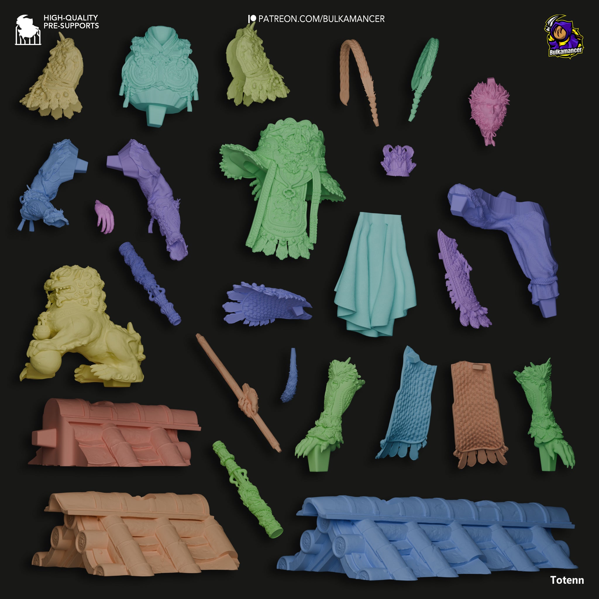 Bulkamancer Sculps Destined One - Black Myth Wukong – Black Tails Workshop